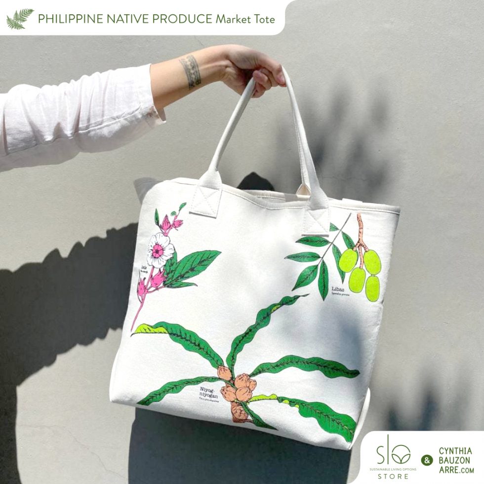 Philippine Native Produce Market Tote | Cynthia Bauzon-Arre