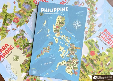 Forest Landscapes Illustrated Maps for Forest Foundation Philippines ...